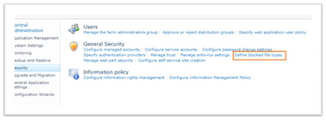 Restrict Specific File Types From Being Uploaded in SharePoint Restrict Specific File Types From Being Uploaded in SharePoint