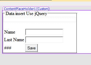 Insert Data Into SQL Database Using jQuery Ajax