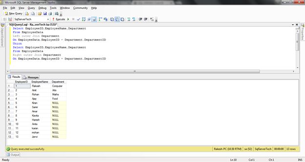 Getting Started With Basic Sql Keywords And Sql Join 
