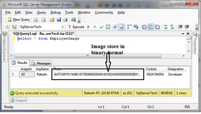 Image Store and Retrieve From Database Using Generic Handler in ASP.Net