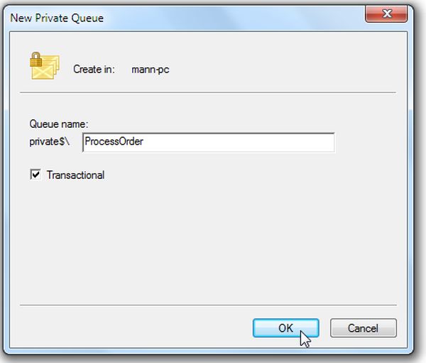 Transactional Queue in .NET