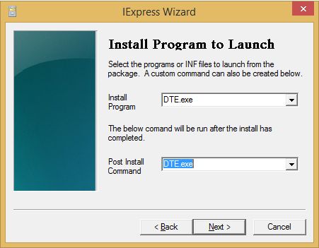 IExpress in Windows