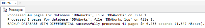 Sql Server Database Backup With Multiple Methods Using Transact Sql