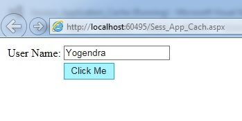 Difference Between Session Application and Cache