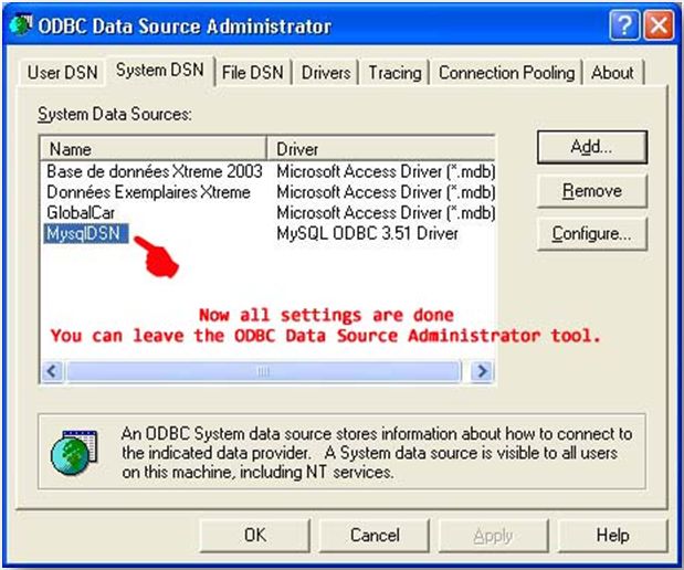 MySQL ODBC Driver Installation