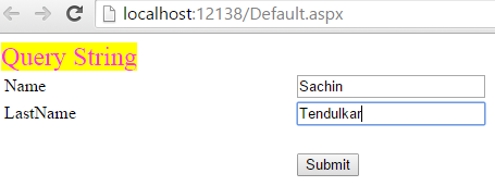 How To Use Query Strings In ASP.NET