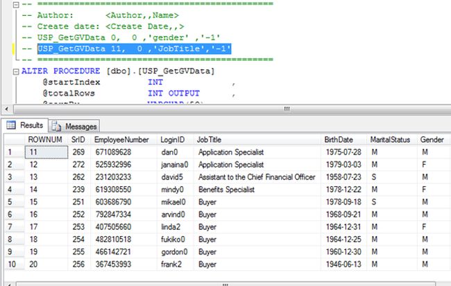Optimized Data Binding, Paging and Sorting in ListView Control