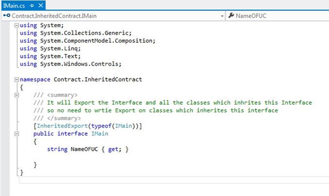 Getting Started With Mef To Load Wpf User Controls From Dll In Vs 2012