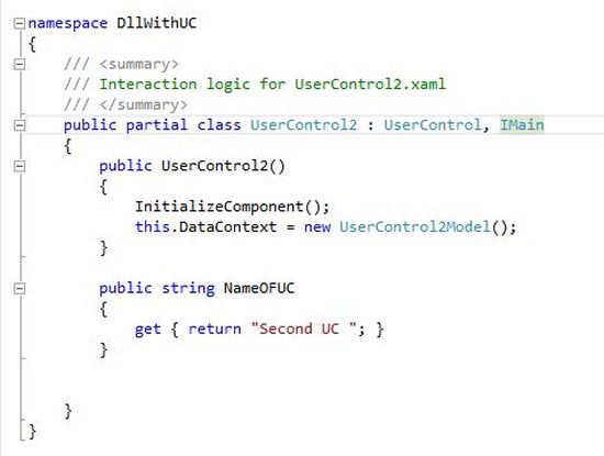 Getting Started With Mef To Load Wpf User Controls From Dll In Vs 2012