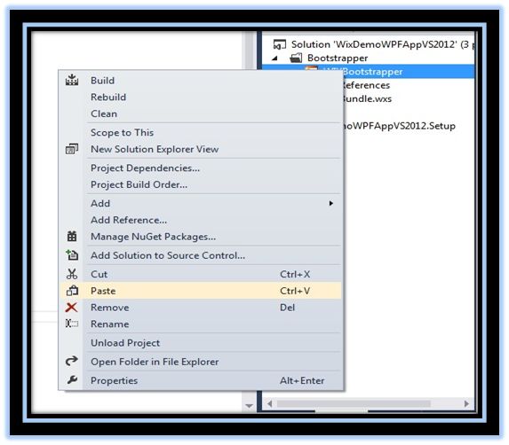 Installing Prerequisites Using Wix Bootstrapper Project And Other Features Of Wix