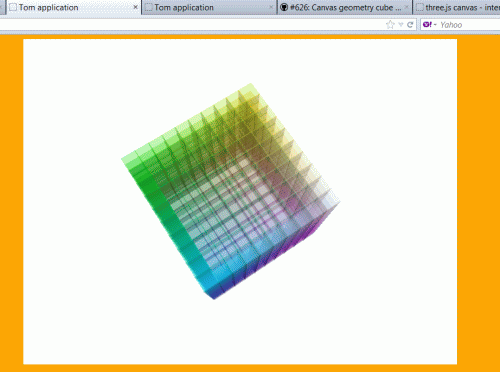 Create A 3d Cube On Canvas Using Html5 