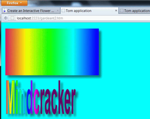 Create A Gradient Color Text Using Html5 0278