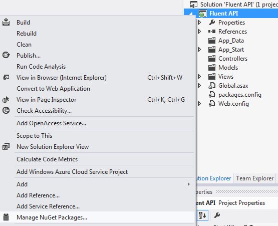 How to Use Code First Approach With Fluent API in ASP.NET MVC Application