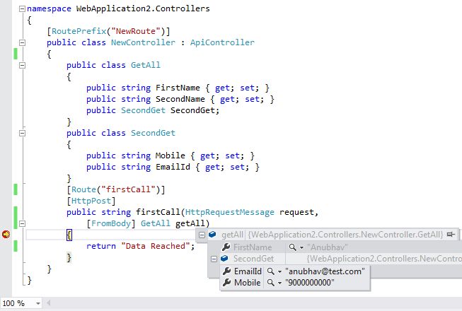 Send Object Of Objects From Angularjs To Webapi