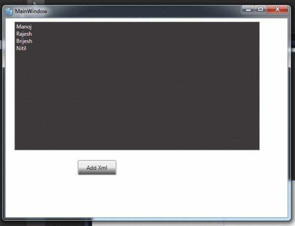 Adding Xml Data Source In Wpf Application Using Expression Blend