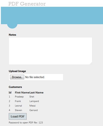Spire.PDF For Generating PDF