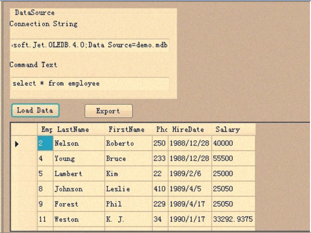 Export Data from GridView to Excel, Word, HTML with C#