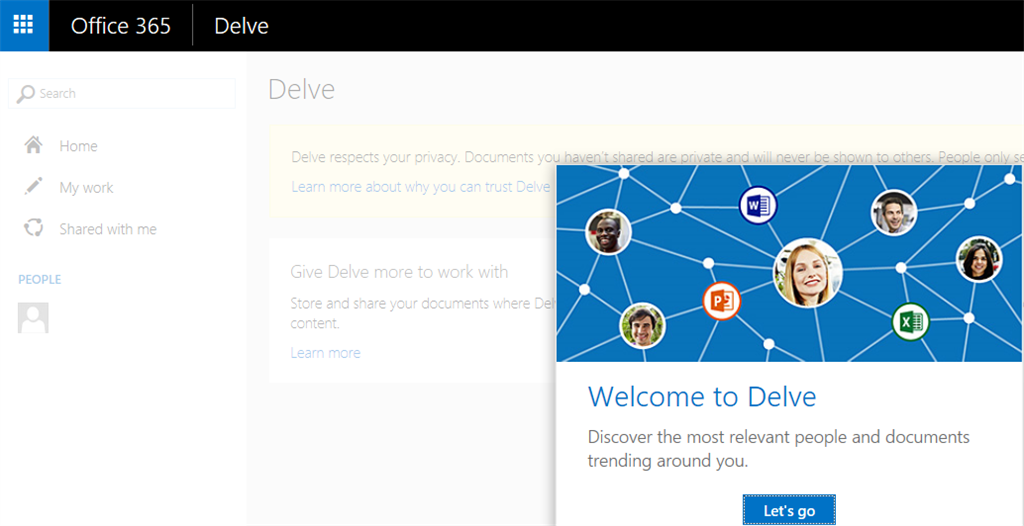 Introduction to Delve App of SharePoint Online