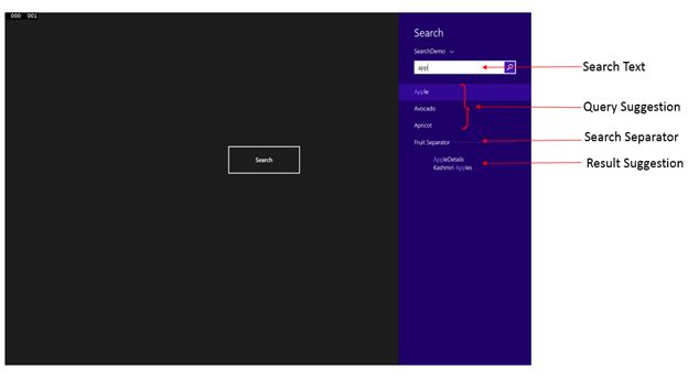 Enabling & Working With Windows Search Feature in Windows Store Apps