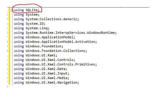 Working With SQLite in Windows Store Apps