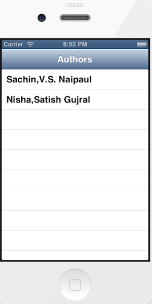 Using Comparison Show Data on Tableview in iPhone