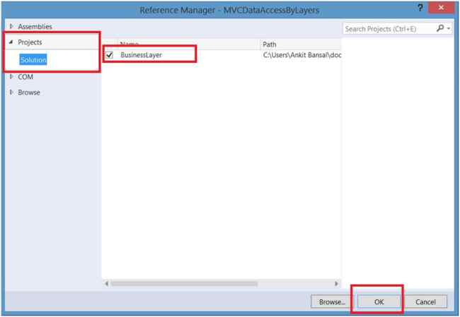 CRUD Operations in MVC Using Business Layer and Scaffolding