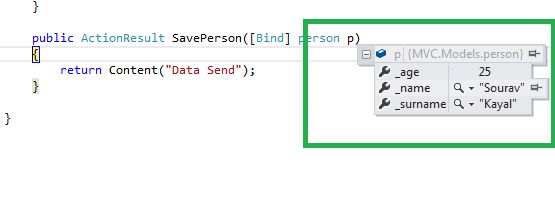 Model Binding With View Data in MVC Architecture