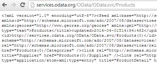 Work With Odata in Web API : Querying Odata Service