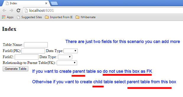 Automatic Table Generation In Any Database By Nhibernate Orm And Codedom