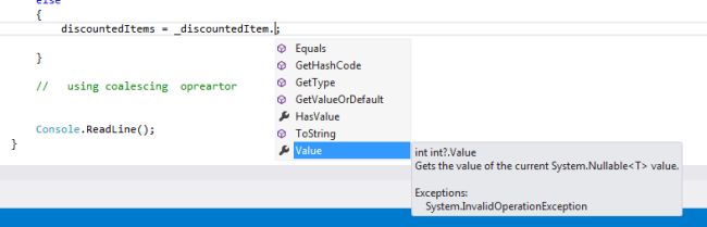 Nullable Type and Null Coalescing Operator in C#