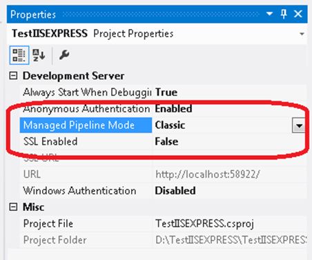 Basics of IISExpress