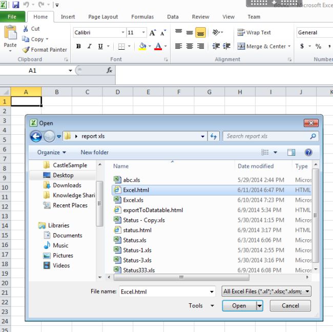 Export DataTable to Excel Using HTML Text in C# Export DataTable to Excel Using HTML Text in C#