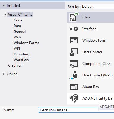 Create And Use An Extension Method In C#