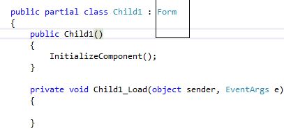 Master Pages in C# Windows Forms Applications