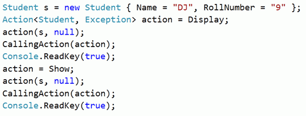 What Is Action In C#?