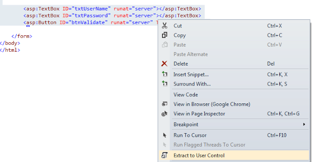 ASP.NET 4.5 Features - Key HTML Editor Features
