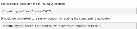 ASP.NET Server Controls