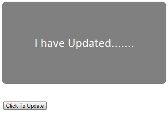 Updating An Updatepanel From Web User Control