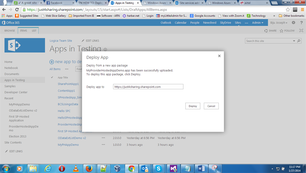 How to Create Provider-Hosted Apps For SharePoint 2013