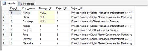 Cross Apply And Outer Apply in SQL Server