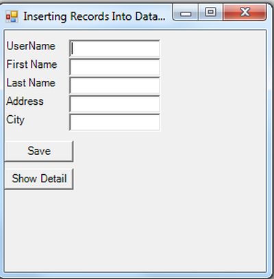 Data Binding From Database Using Stored Stored Procedure In F#