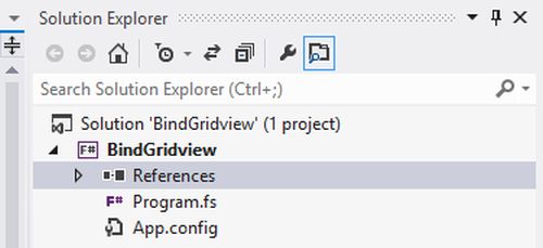 Data Binding From Database Using Stored Stored Procedure In F