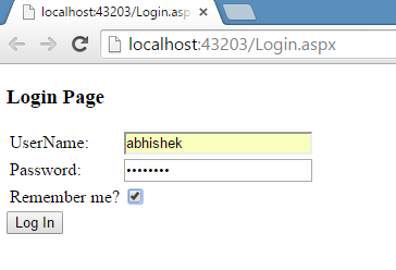 Forms Authentication In ASP.NET