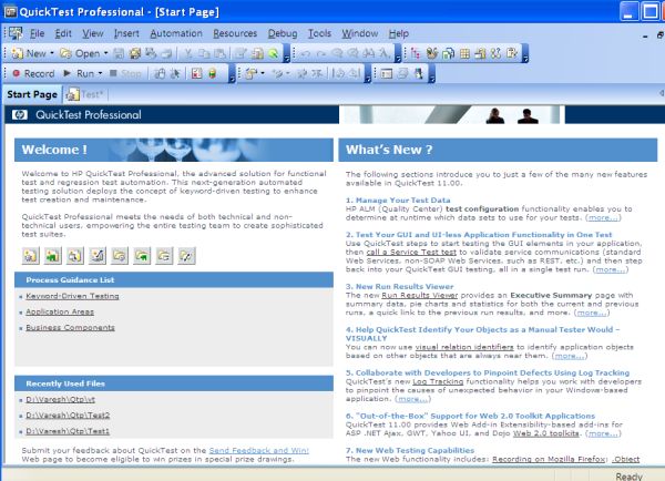 How To Record Qtp Script In Qtp Tool In Testing