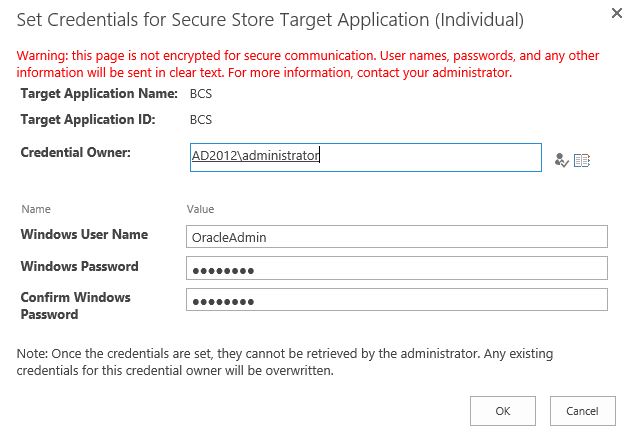 Configure Store And Read Secure Store Credentials Within Sharepoint Part 1