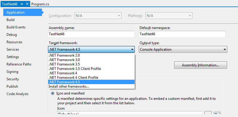 How To Change Net Framework Version In Visual Studio Code - Infoupdate.org How To Change Net Framework Version In Visual Studio Code - Infoupdate.org