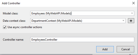 Aspnet Web Api With Entity Framework 6 Code First Technique Part 1