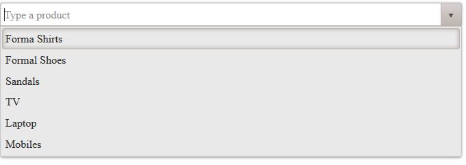 Remote Binding Of Combo Box In Kendo Ui Using Aspnet Web Api