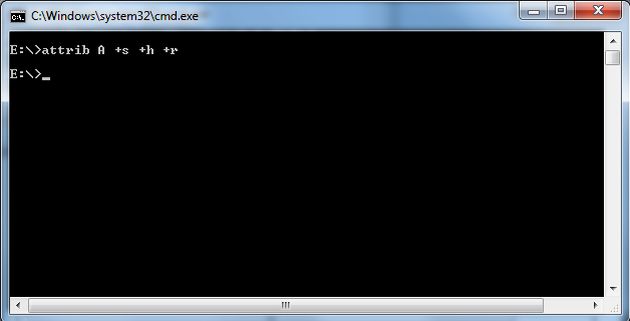 How To Hide Or Unhide Folders Using Attrib Command