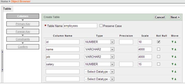 How To Save Records In Oracle10g Database Using Java 4813